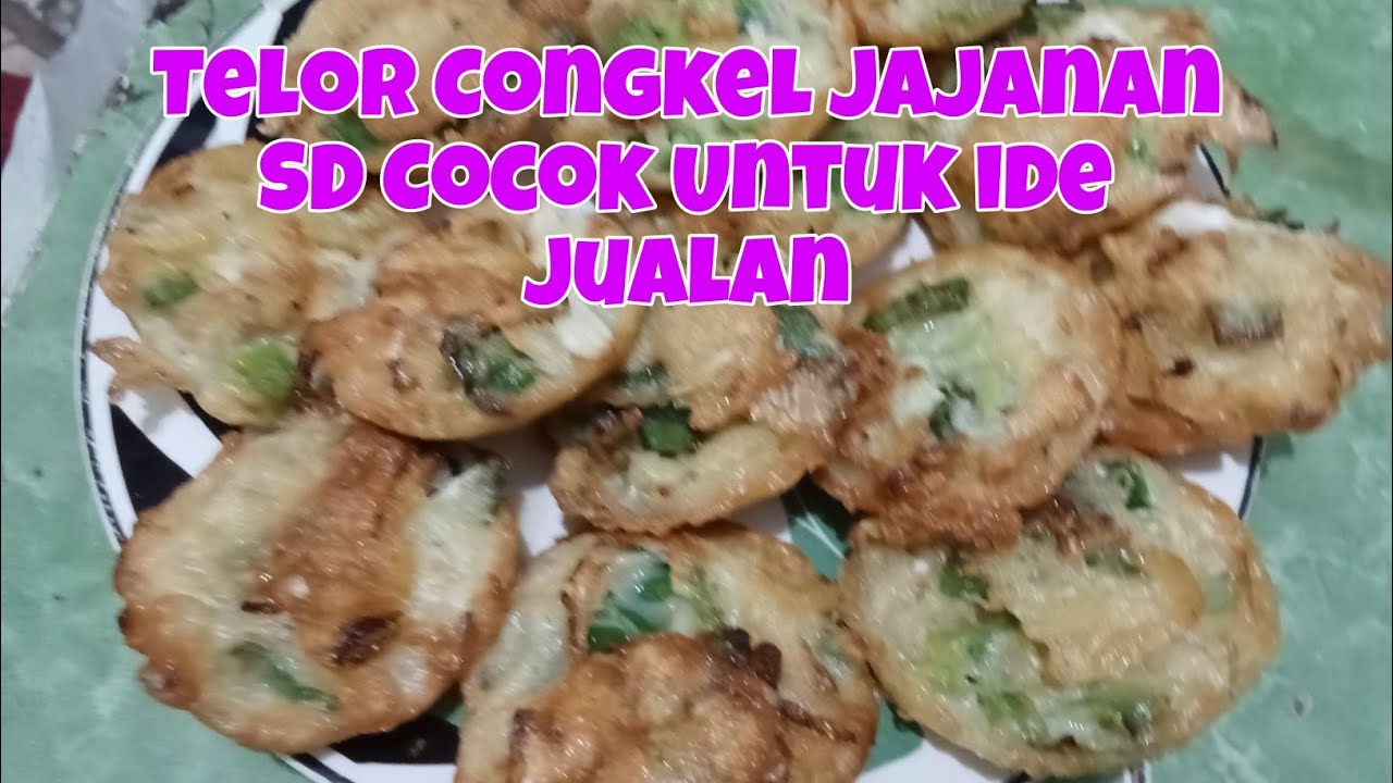 Telor Congkel,Jajanan Sd Cocok Untuk ide jualan👌 - YouTube