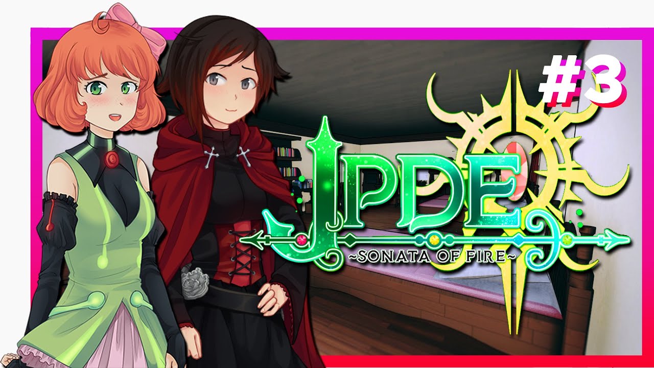 KISSING EXPERIMENT - Ruby Rose / Penny Polendina Route #3 (JPDE RWBY ...