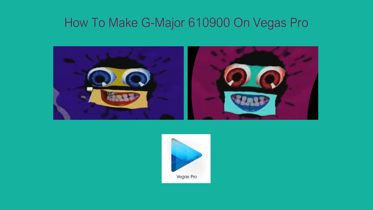 How To Make G-Major 610900 On Vegas Pro - YouTube
