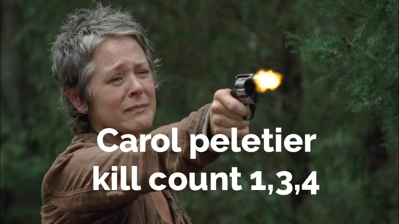 Twd carol kill count 1,3,4 - YouTube