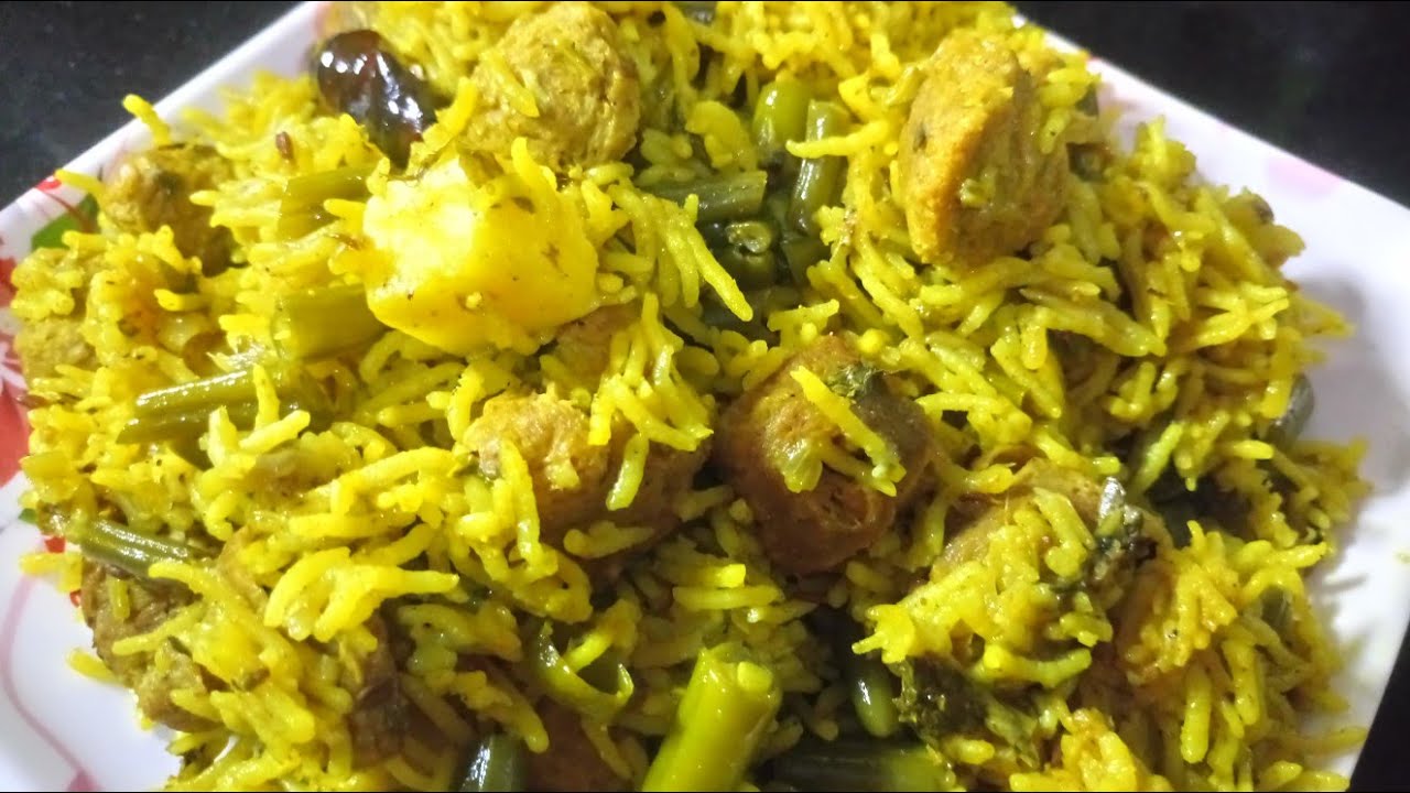 Vegetable Raw Mango Tahiri Recipe I Seema's Kitchen I - YouTube