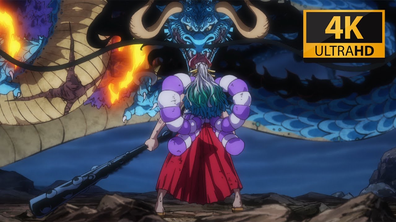 Yamato vs Kaido | 4K Anime Fight | One Piece Episode 1038 - YouTube