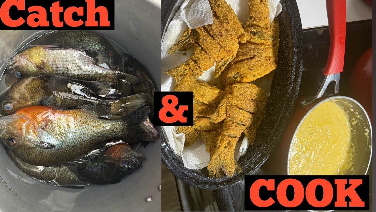 Cooking What we catch out the OHOOPEE river! - YouTube