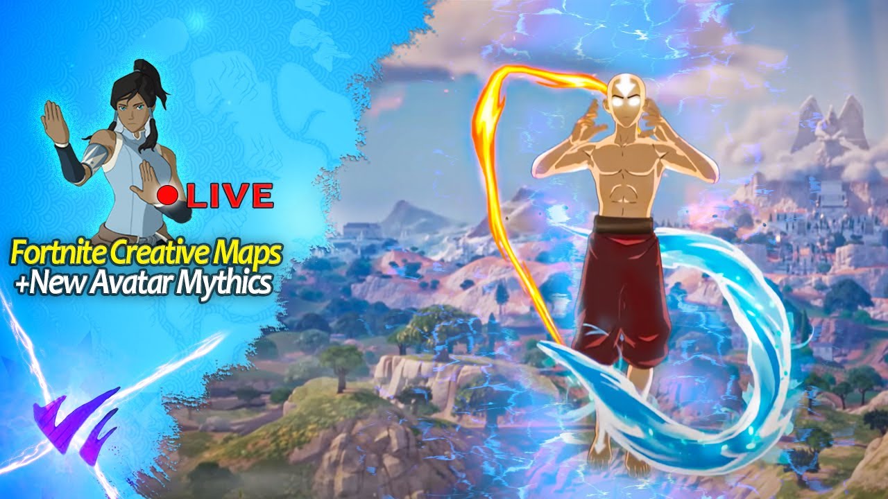 New Avatar Mythics in Fortnite- Update Live - YouTube