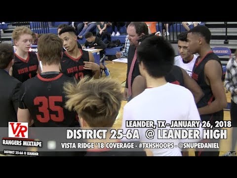 Vista Ridge Rangers Basketball Mixtape (@ Leander) - YouTube
