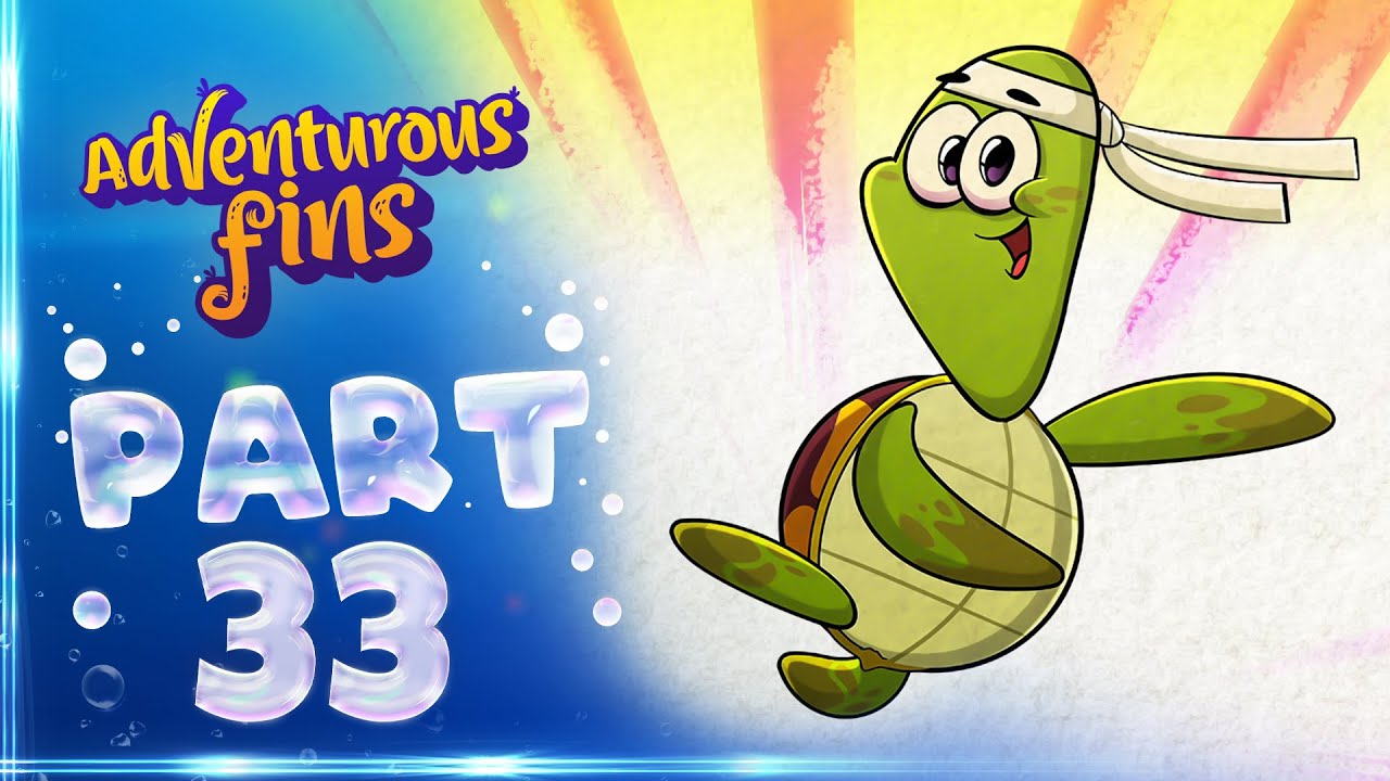 Adventurous Fins | English Learning for Kids | Part 33 in 4K - YouTube