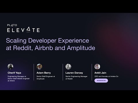 Scaling Developer Experience at Reddit, Airbnb and Amplitude - hosted by Ankit Jain, CEO at ...
