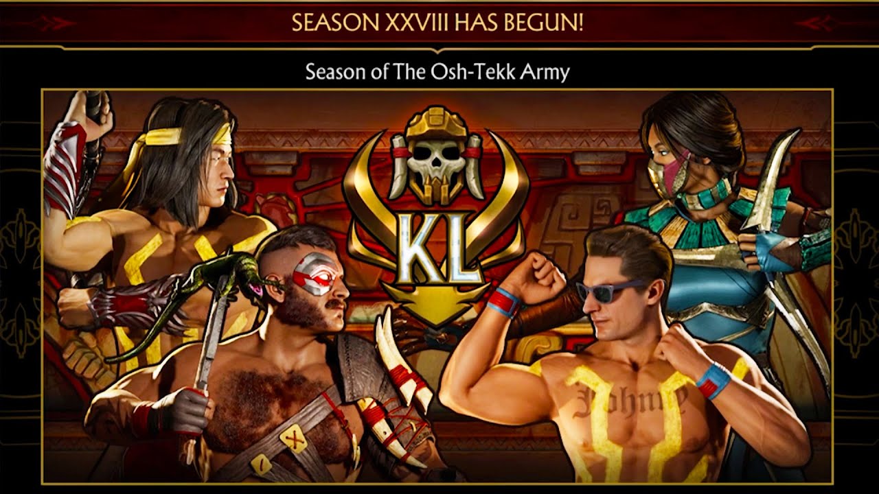 New Kombat League Season Rewards - Season of the Osh Tekk Army 28 - YouTube