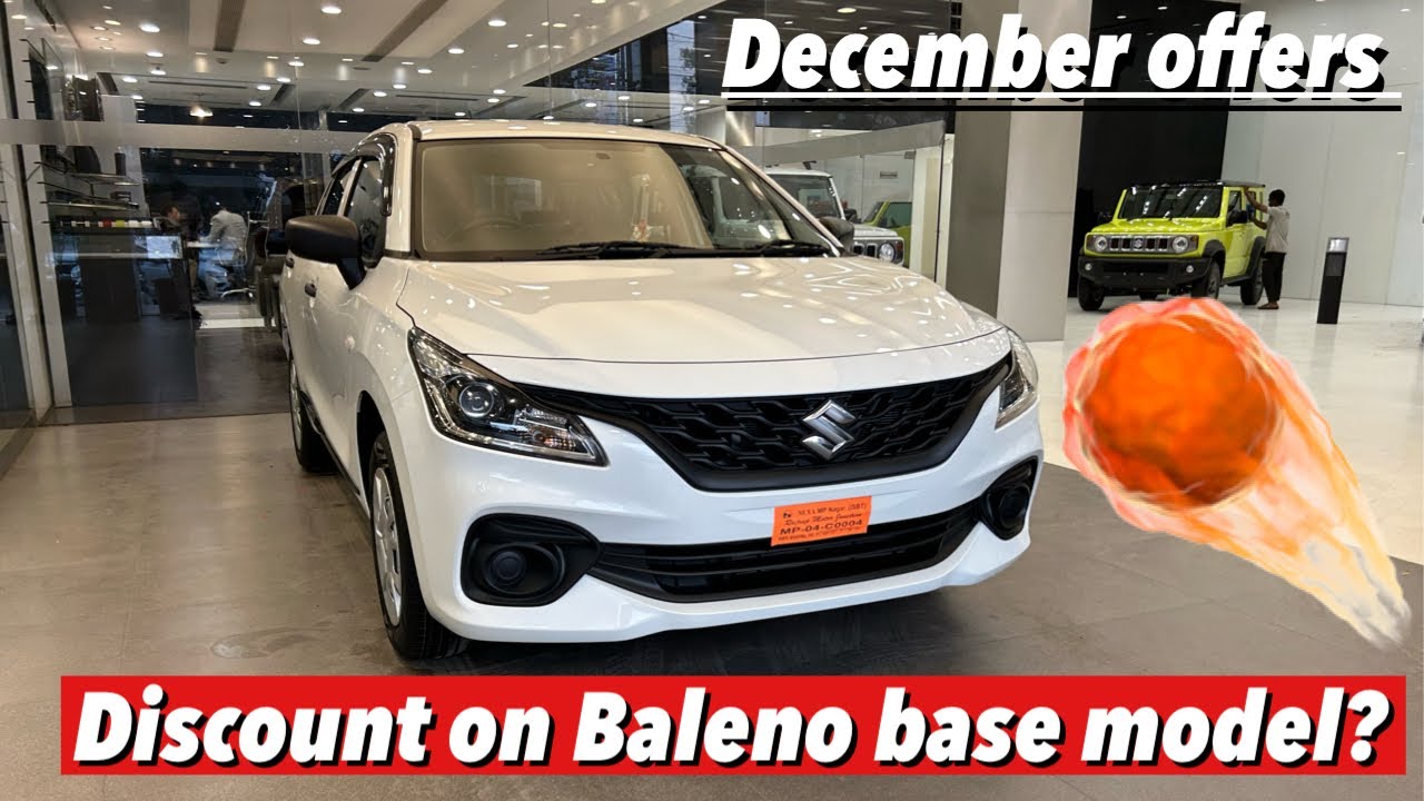 Offer on baleno base model 2023 in December l features Details l ...