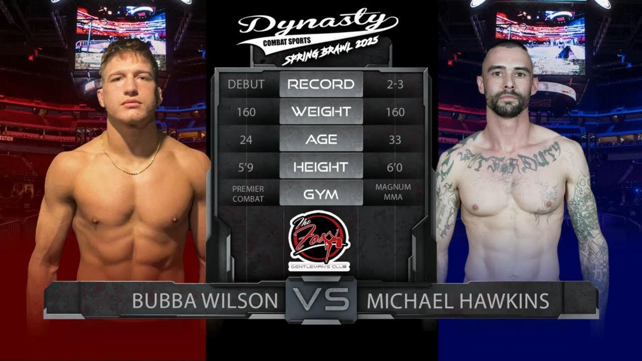 Bubba Wilson vs Michael Hawkins DCS 98 - YouTube