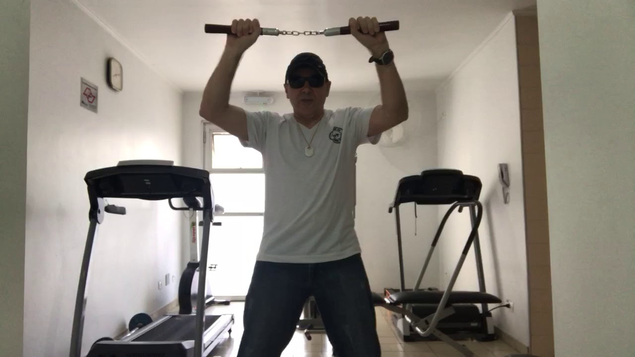 Nunchaku - Movimentos de ataque e combinados. - YouTube