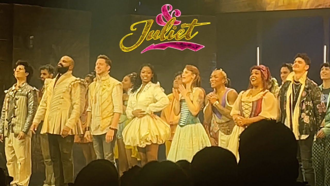 & Juliet North American Tour Curtain Call • Citizens Opera House in Boston, MA (11/16/24) - YouTube
