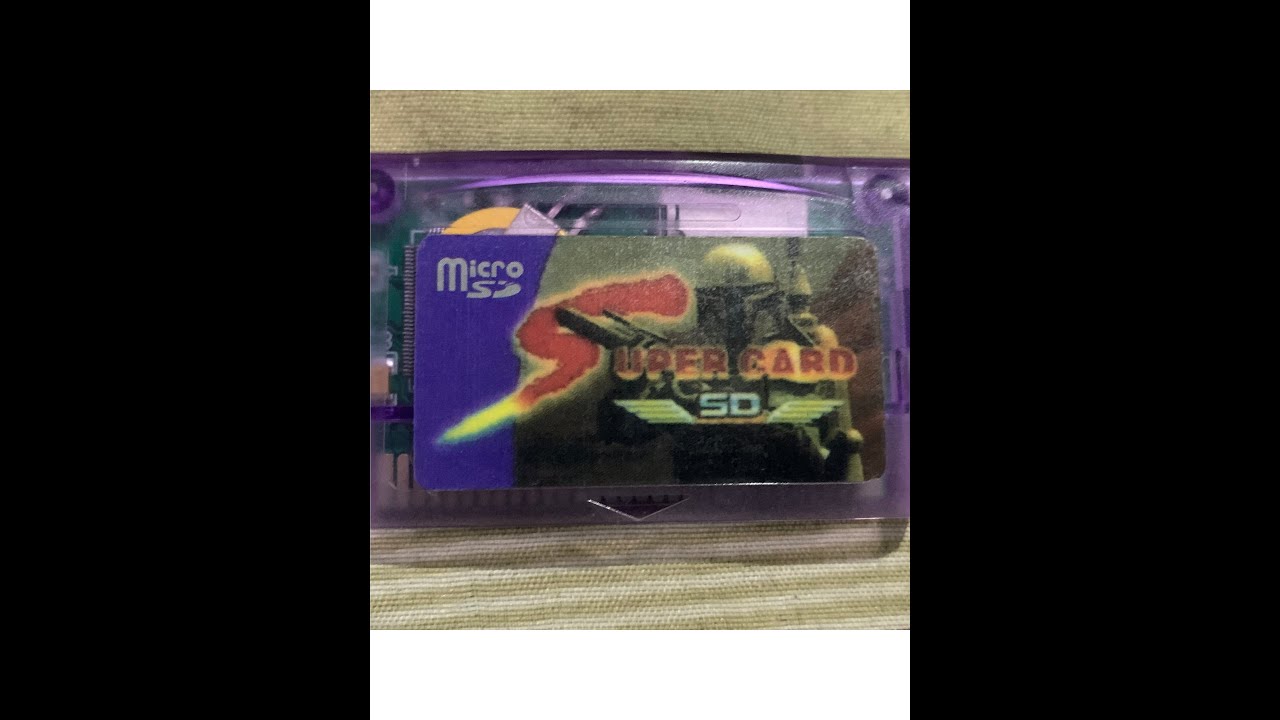 HOW TO SAVE GAMEBOY COLOR GAMES SUPERCARD SD ON GBA COMO SALVAR GAMEBOY ...