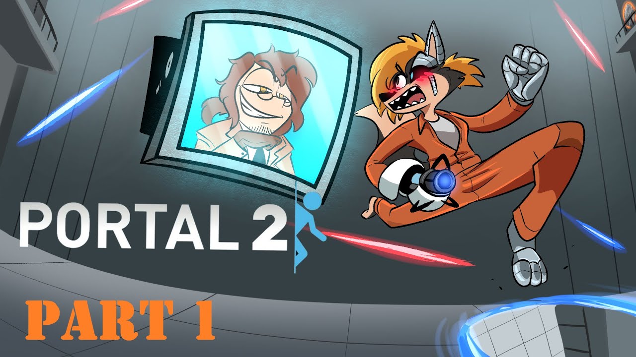 Portal 2 Funny Moments Part 1 FT. Joseph Holloway - YouTube