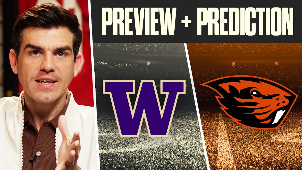 Washington vs. Oregon State Preview Prediction & Bets | 2023 - YouTube