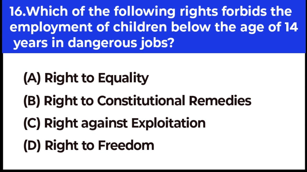 Important Polity Question and Answer for Competitive Exams | Indian ...