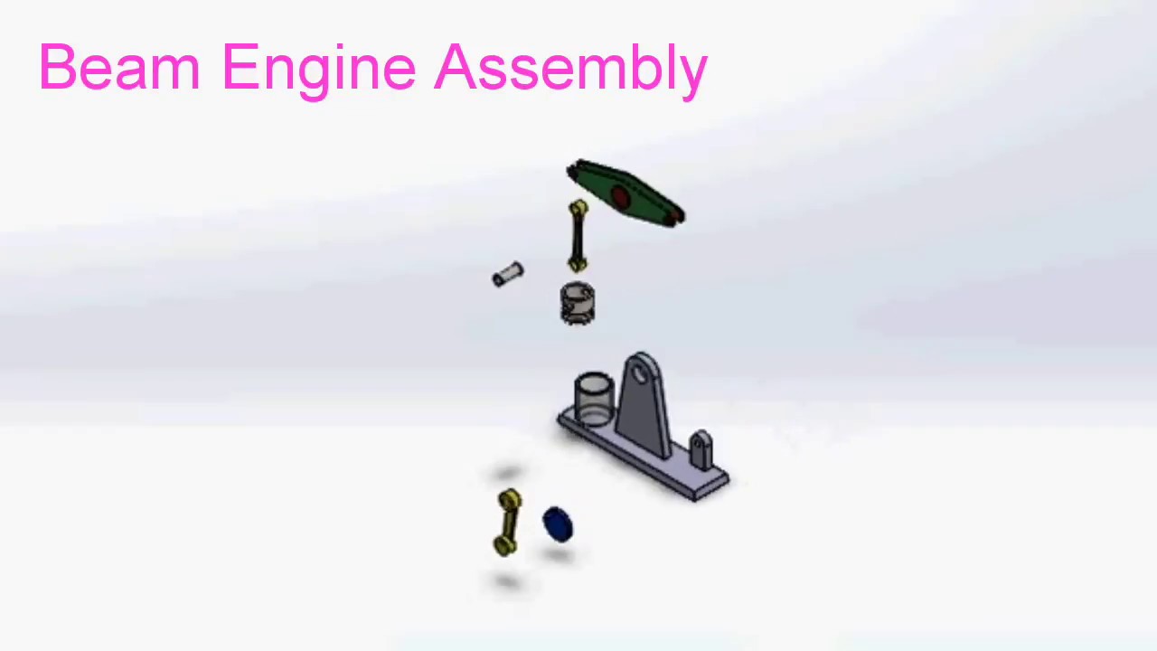 BEAM ENGINE ASSEMBLY ANIMATION - YouTube