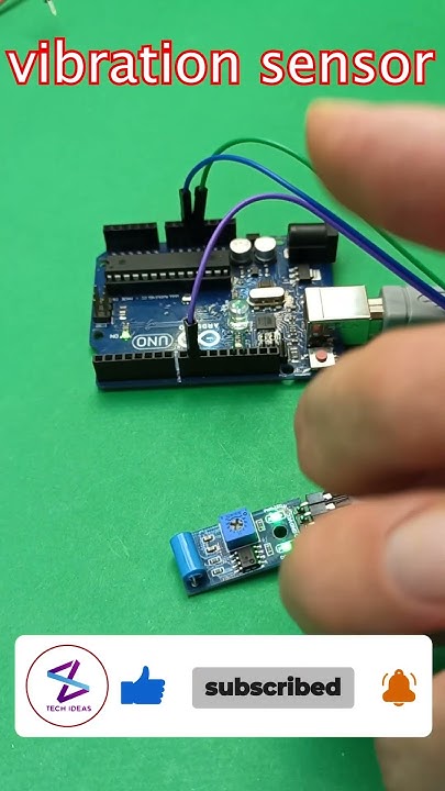 vibration sensor with Arduino | SW-420 #shorts - YouTube