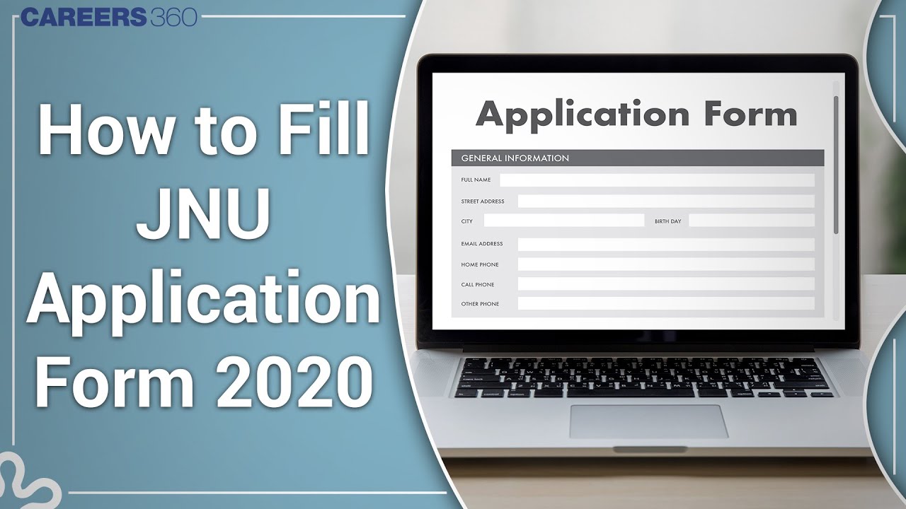 How to Fill JNU Application Form 2020 - YouTube