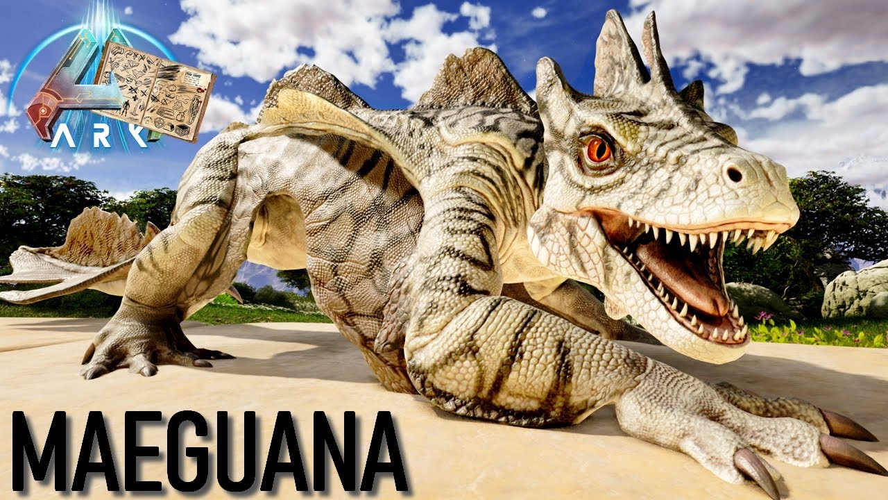 MAEGUANA - TAMING/CAPACITÉS/COMMANDE [Dino Dossier ASA 📖] - YouTube