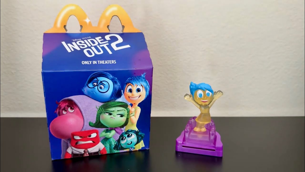 Opening NEW "Inside Out 2" Happy Meal Toys! - YouTube