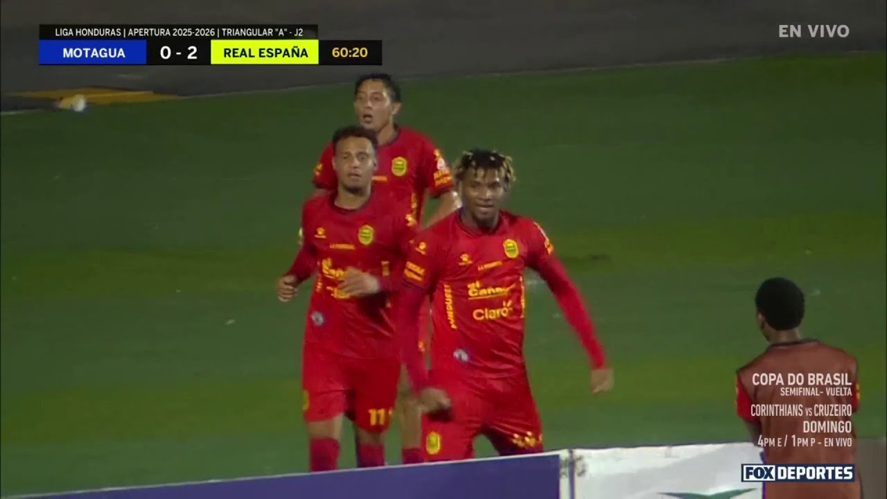 🚨 GOL Anfronit Tatum | Motagua 0-2 Real España | Triangular 'A ...