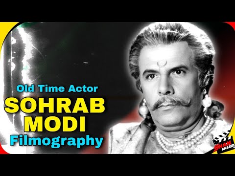 Sohrab Modi | Old Bollywood Hindi Films Great Actor, Director And ...