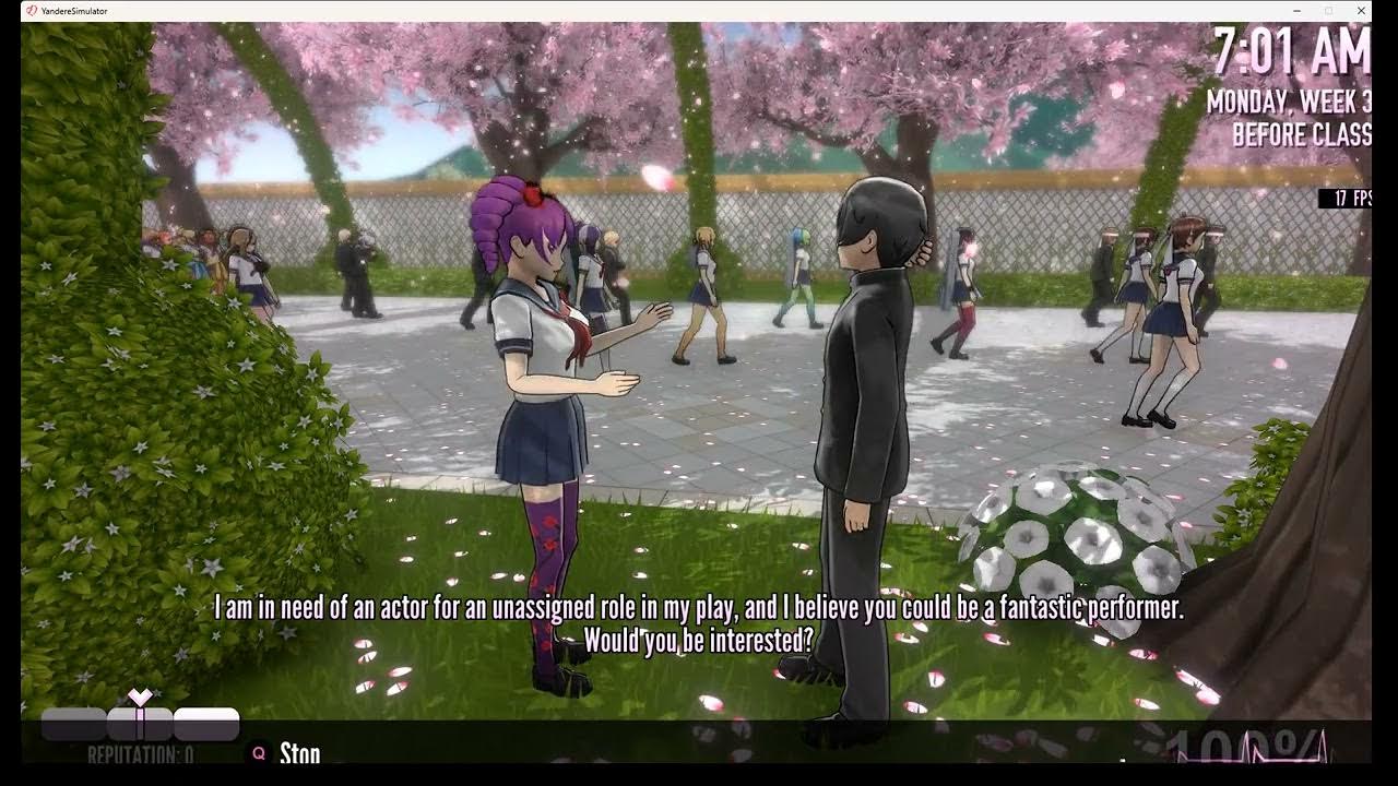 Monday Morning event voiced! (done with AI) || Yandere Simulator Mod || Kizana Week Mod - YouTube