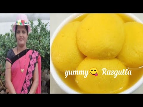 How to make yellow color yummy😋😋😋 rasgulla and vlogging 🤣😂..... # ...