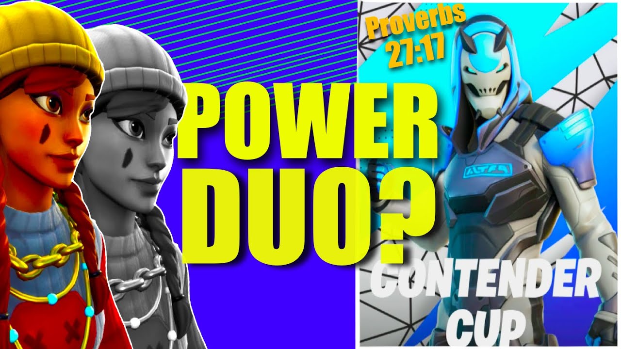 I played Contender Cup with a NEW Duo! It went like this ~ Season 4 ...