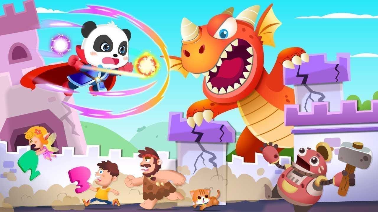 Little Panda's Math Adventure | Learn Numbers | BabyBus Kids Games ...