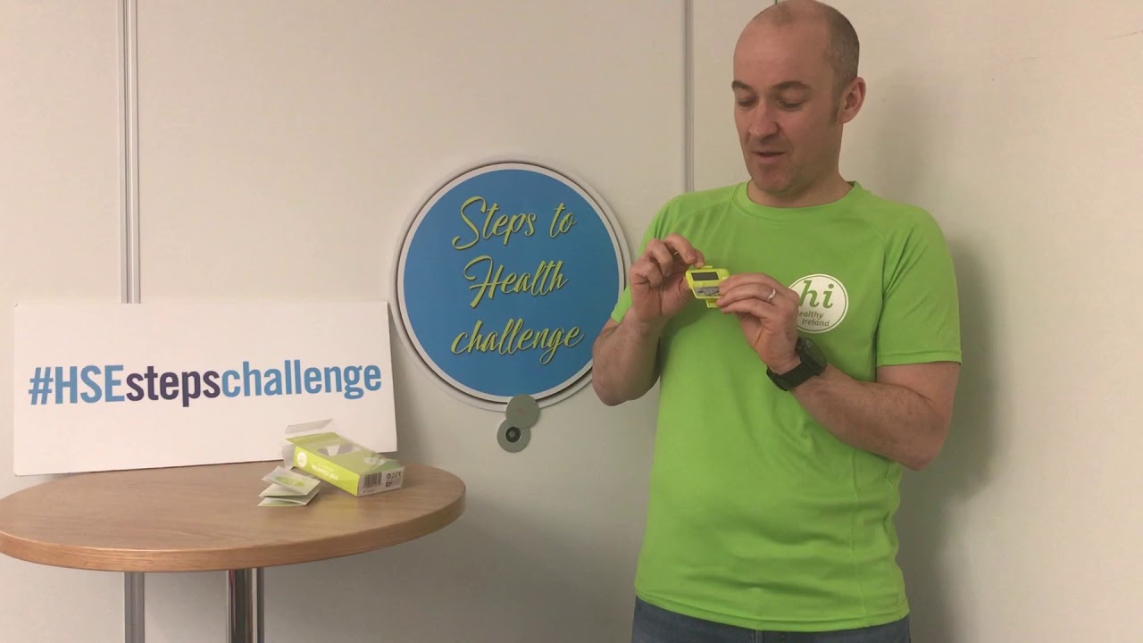 How to use your pedometer - Colm Casey - YouTube