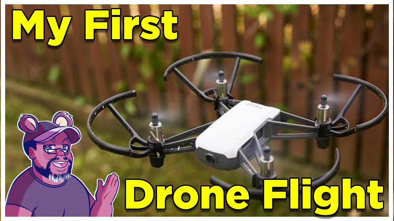 My First Drone Flight - YouTube