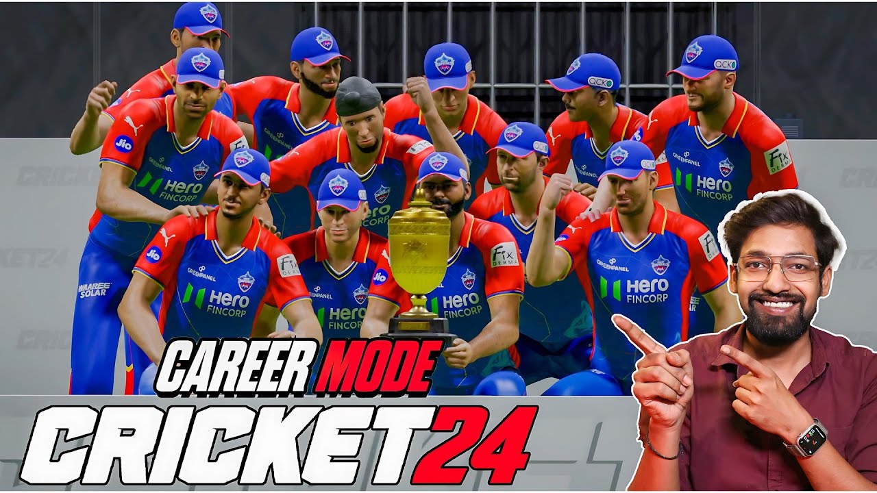 IPL 2024 Final 🏆 - Delhi Capitals vs Lucknow Super Giants - Cricket 24 ...