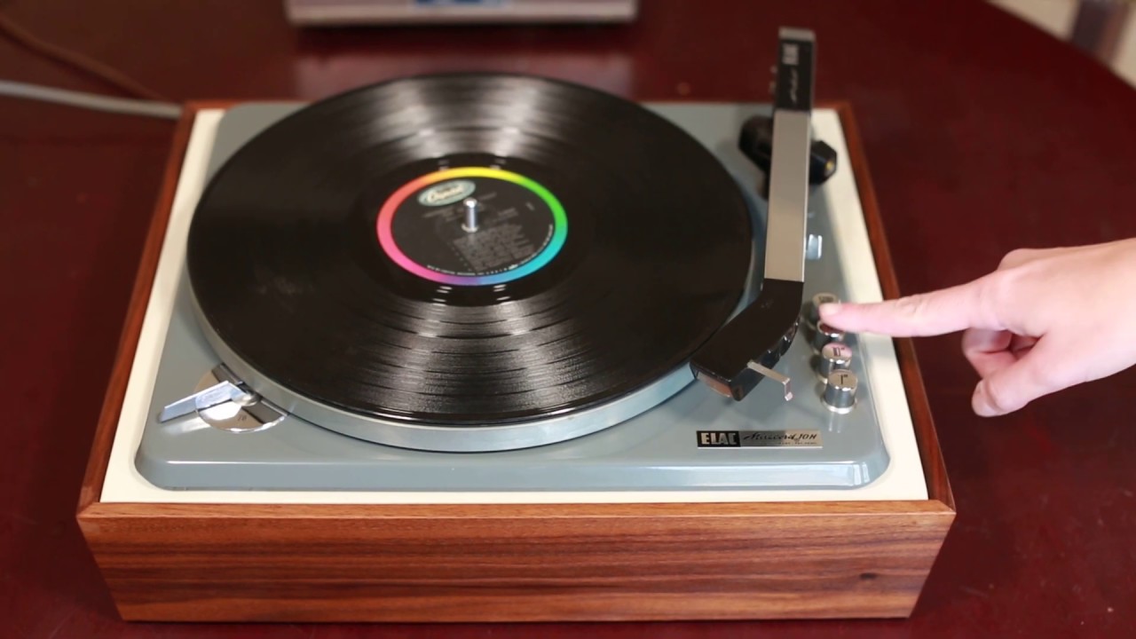 Vintage ELAC Miracord 10H Idler Wheel Turntable - Museum Quality ...