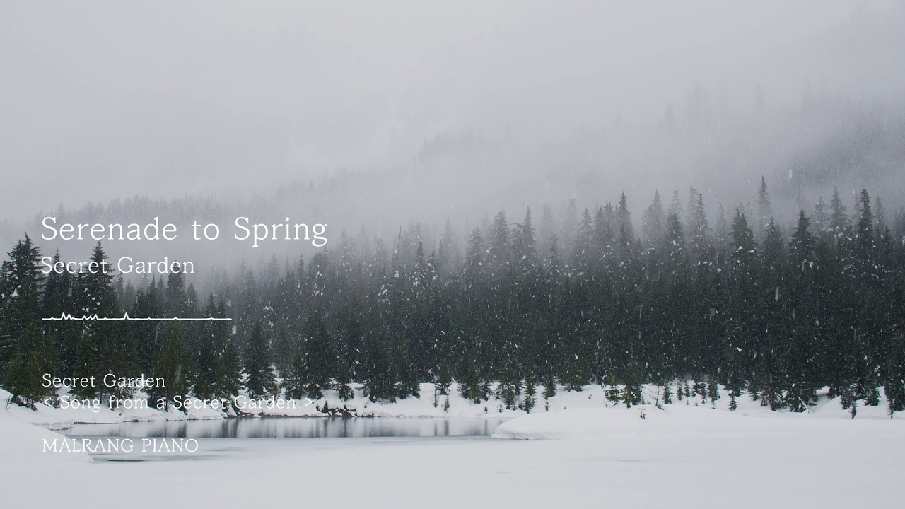 10월의 어느 멋진 날에(Serenade to Spring) - Secret Garden Piano cover - YouTube