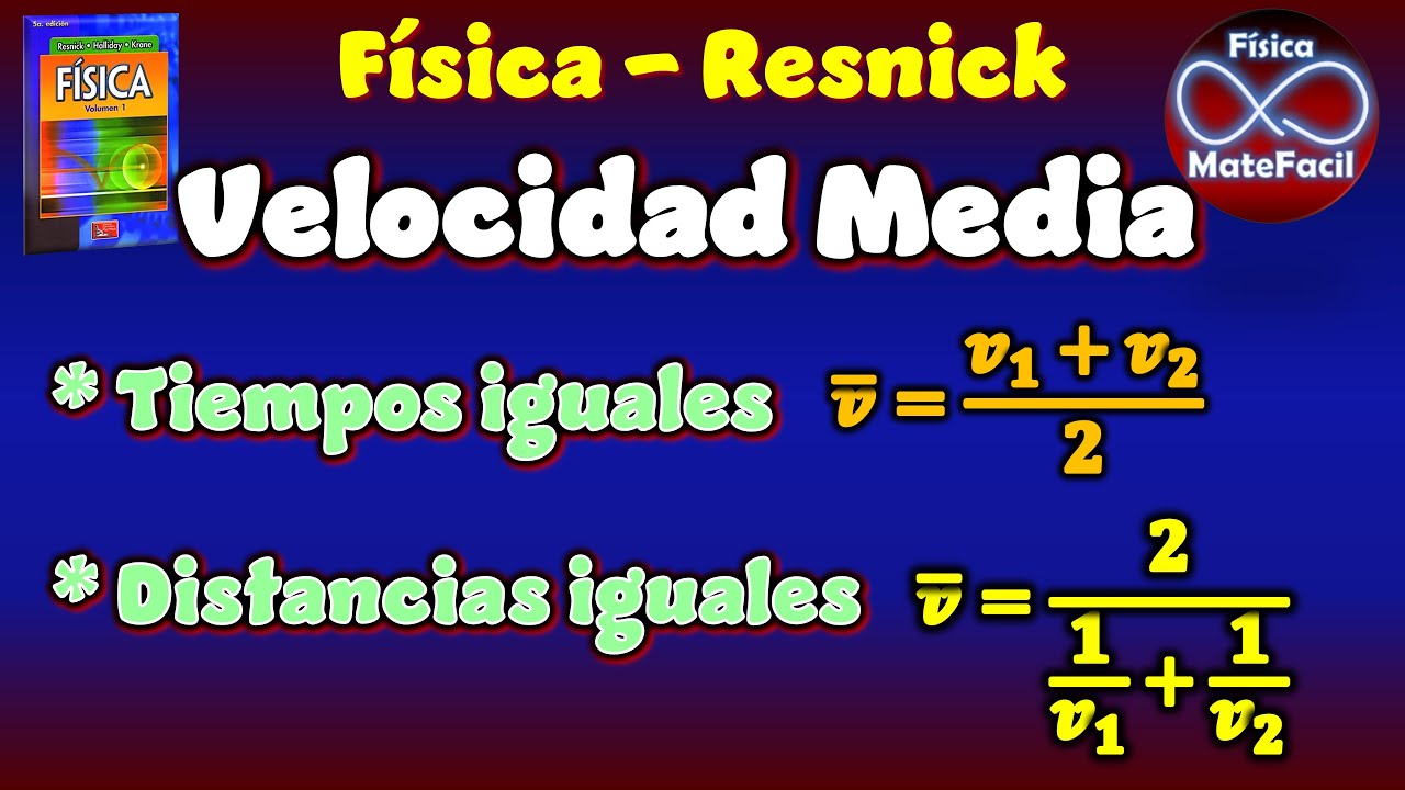 2.30 Calcular RAPIDEZ PROMEDIO en 2 casos: distancias iguales, tiempos ...