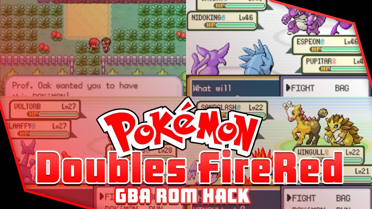 Completed New Pokemon GBA ROM HACK With Double Battles, Gen 1-3, Hidden ...