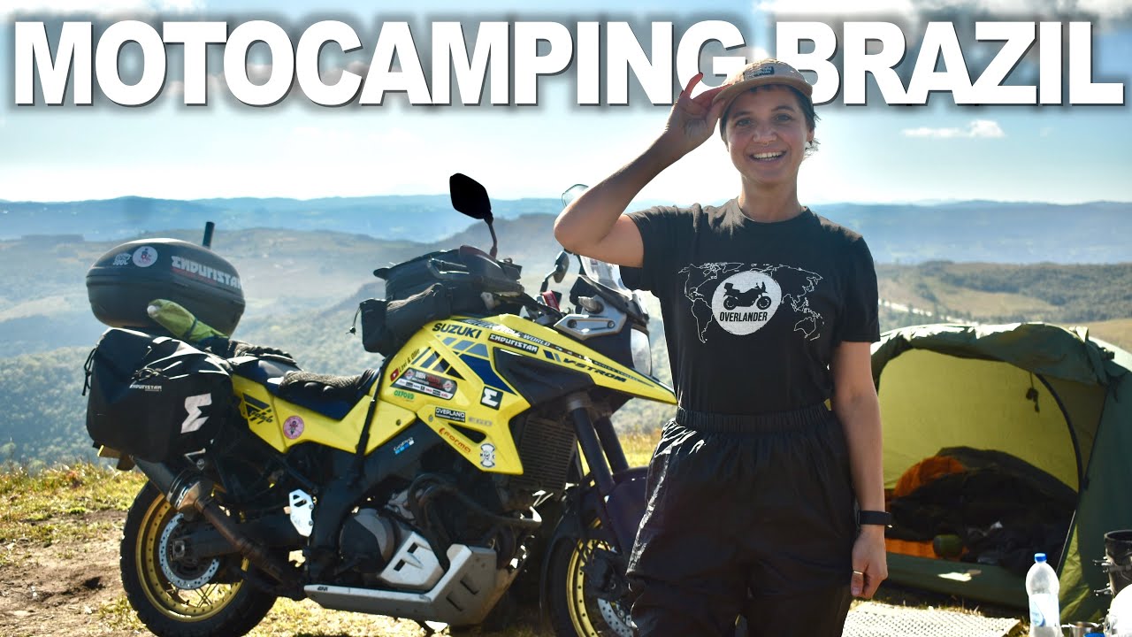 Epic Motocamping in the Mountains of Brazil (Motorcycle RTW) 🇧🇷 [S3 ...