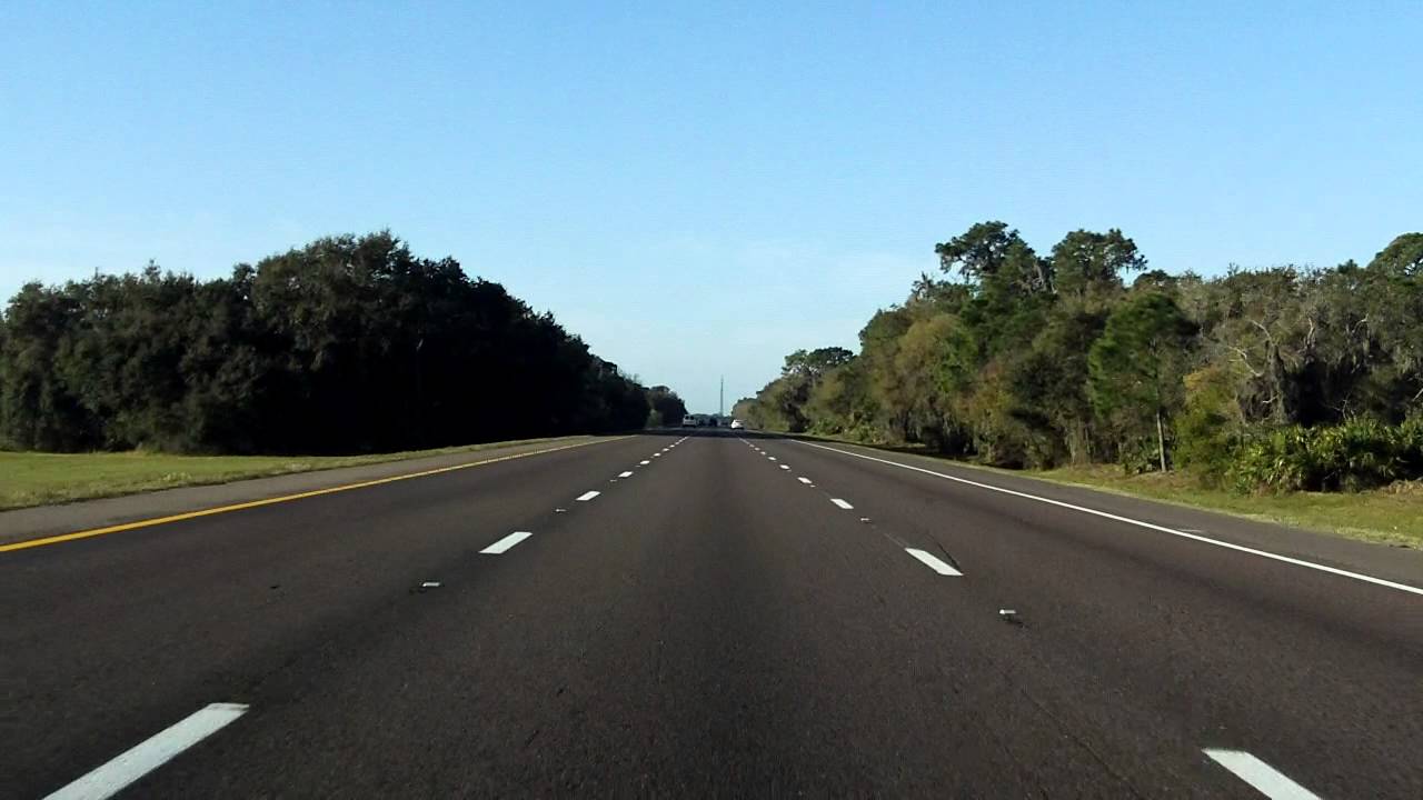 Interstate 75 - Florida (Exits 240 to 228) southbound - YouTube