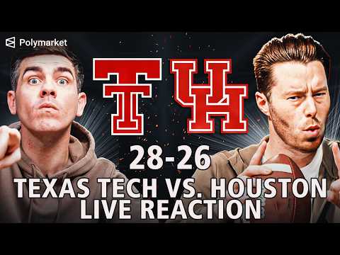 Texas Tech SURVIVES Houston LIVE REACTION | Crain & Cone