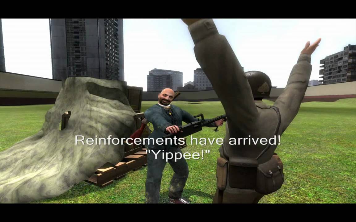 Gmod "Zombies" vs. WW2 weapons! - YouTube