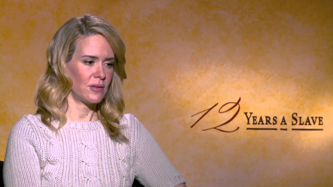 12 Years a Slave: Sarah Paulson Official Movie Interview | ScreenSlam ...