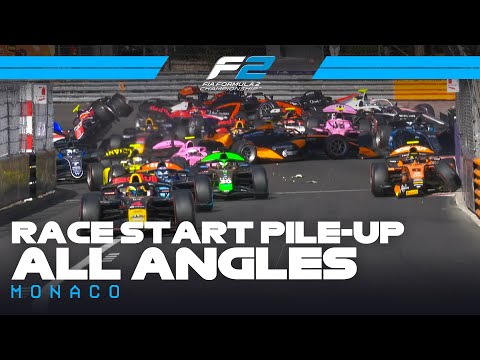 Huge Multi-Car Crash In Formula 2! | 2025 Monaco Grand Prix
