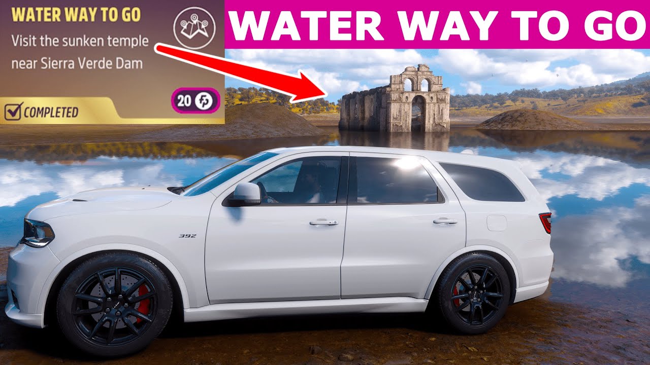 Daily Challenge - WATER WAY TO GO | Visit the sunken temple near Sierra ...