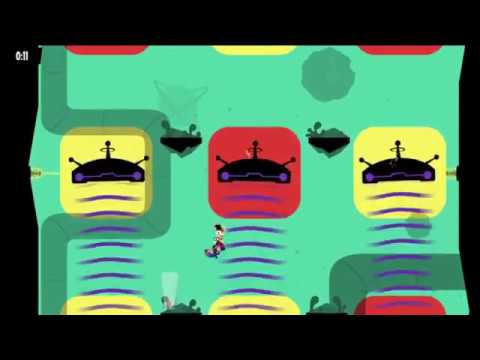 (Wii U) Runbow - Satura's Space Adventure (2-Player) [2/3] - YouTube