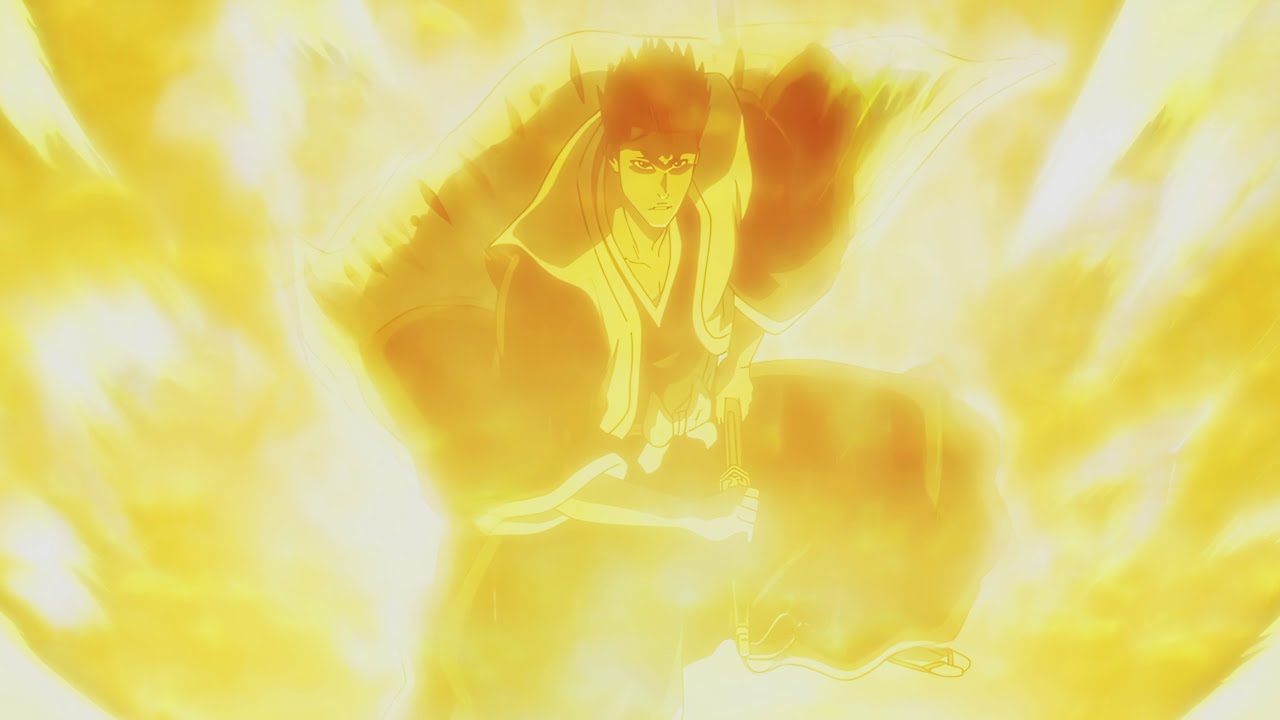 This is 4K Anime | Isshin Shiba & Masaki Kurosaki VS White Bleach TYBW ...