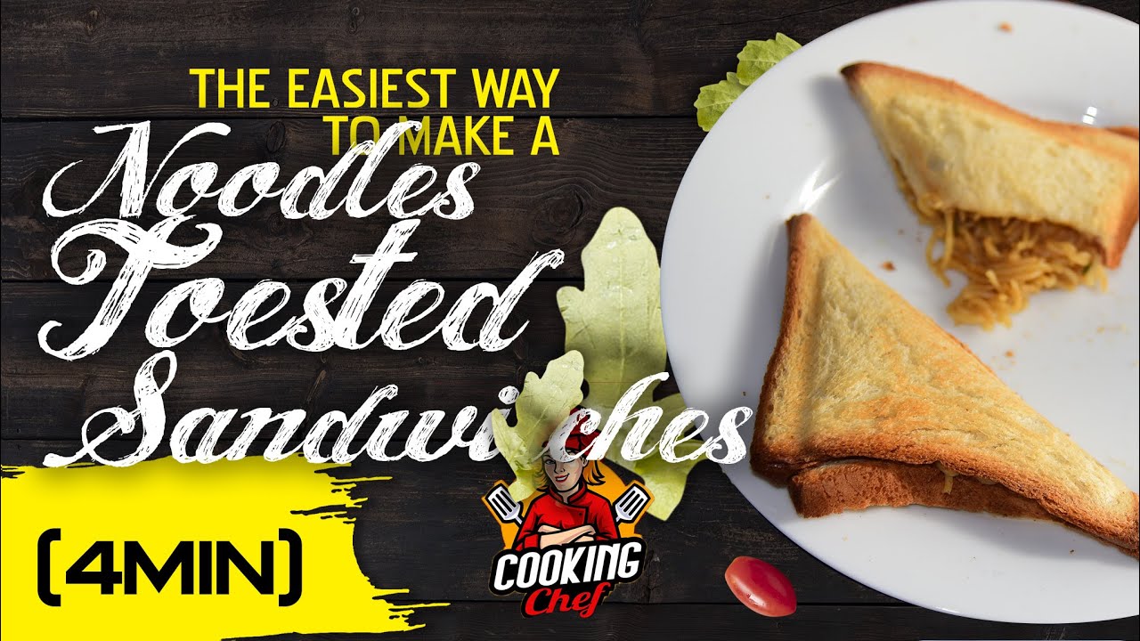 How to make Toasted Noodles Sandwiches | 4 Minutes Recipe | Life Tv ...