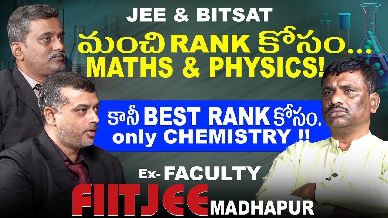 60 % శ్రమతో...80% MARKS ! | CHEMISTRY | JEE & BITSAT | MODULUS ...