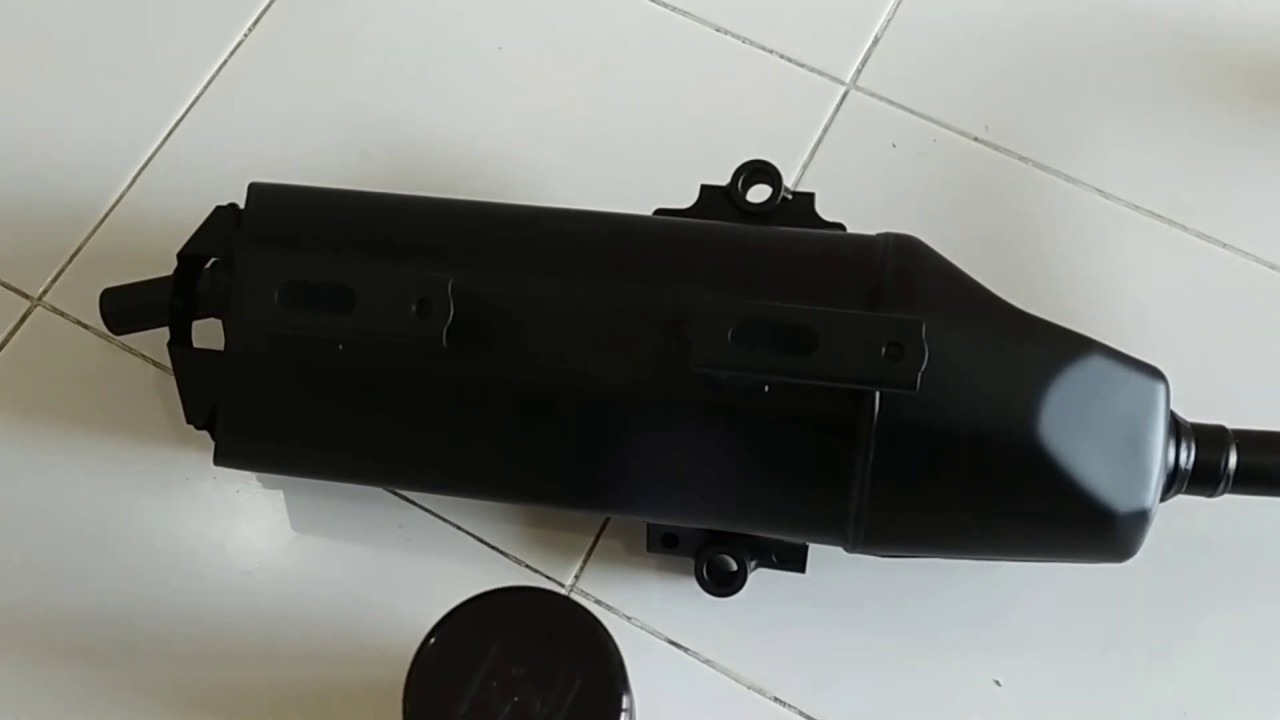 Hasil Cat Knalpot Merk RJ - YouTube